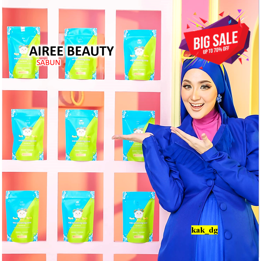 AIREE SOAP BIBI BODY WHITENING ORI 💯 - SABUN PUTIHKAN BADAN DARI AIREE ...
