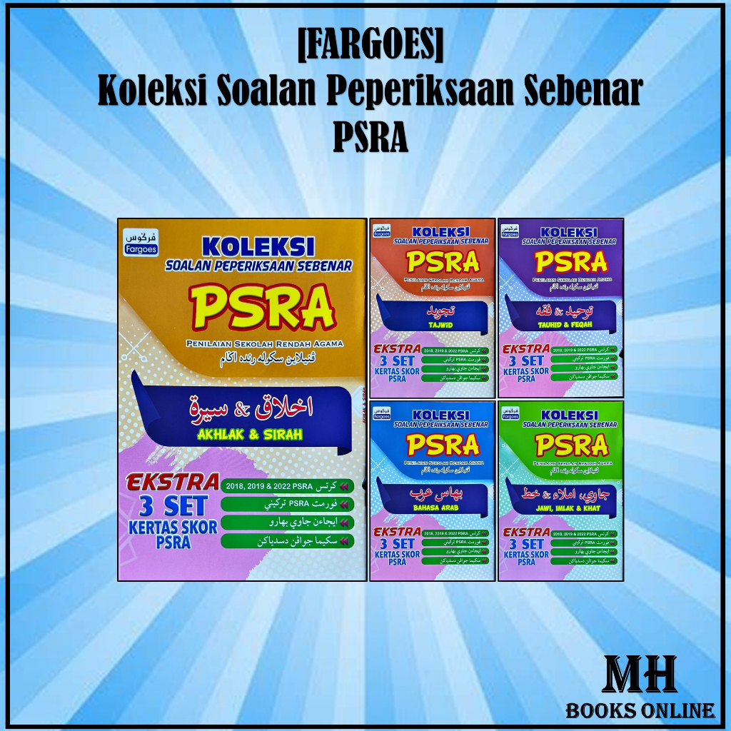 [MH] FARGOES - Koleksi Soalan Peperiksaan Sebenar PSRA Edisi 2023 ...