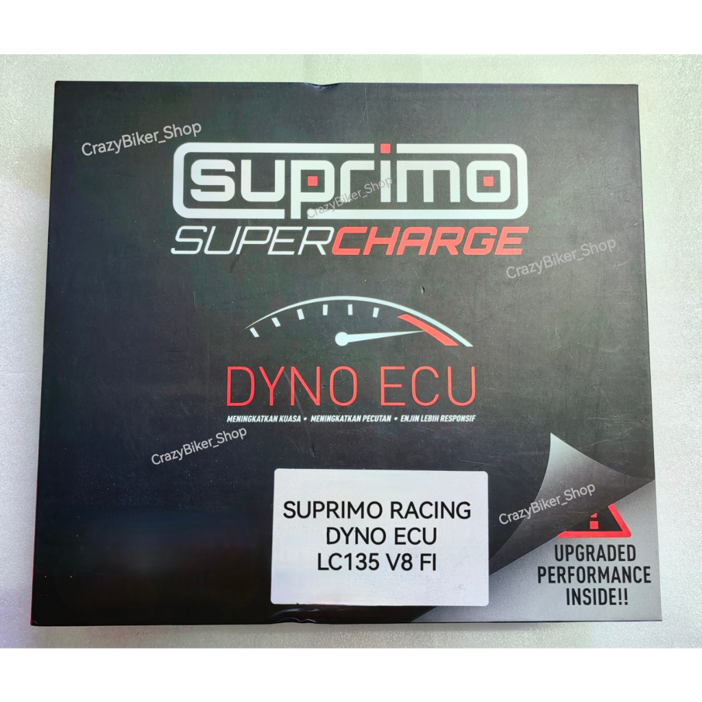 SUPRIMO RACING DYNO ECU WITH 4 MAPPING ( RS150 ) # DYNO ECU LC135 V8 FI ...