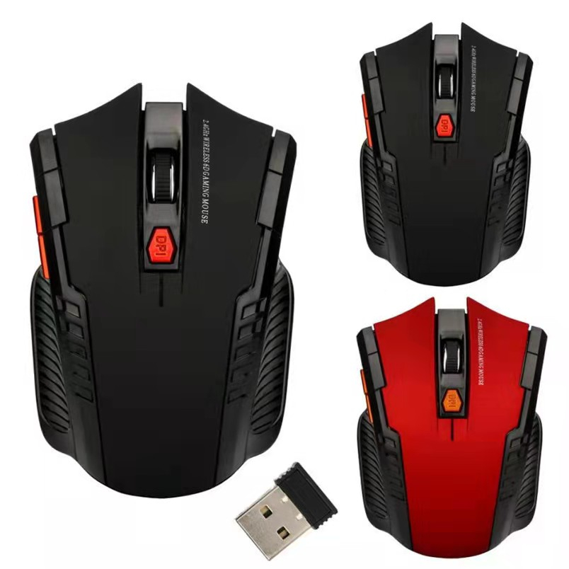 Wireless Mouse 5 button- Black Color | Shopee Malaysia
