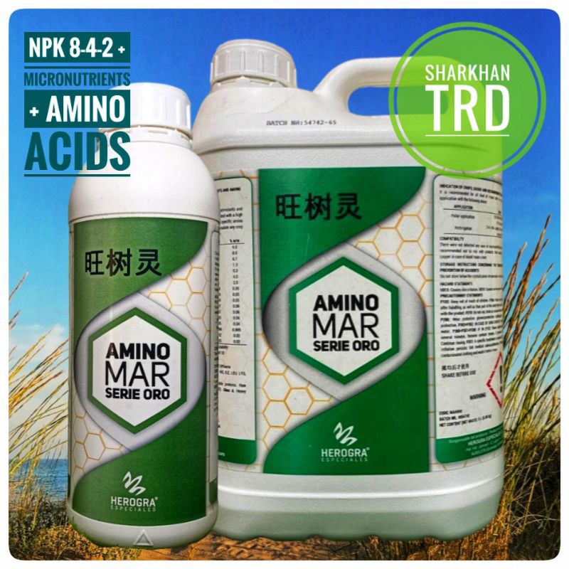 1-5 Liter AMINOMAR SERIE ORO Baja Subur Organik Herogra Especiales ...