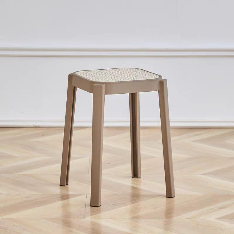 LAVIN Premium Quality Stakable Plastic Rattan Stool for Restaurant Cafe ...
