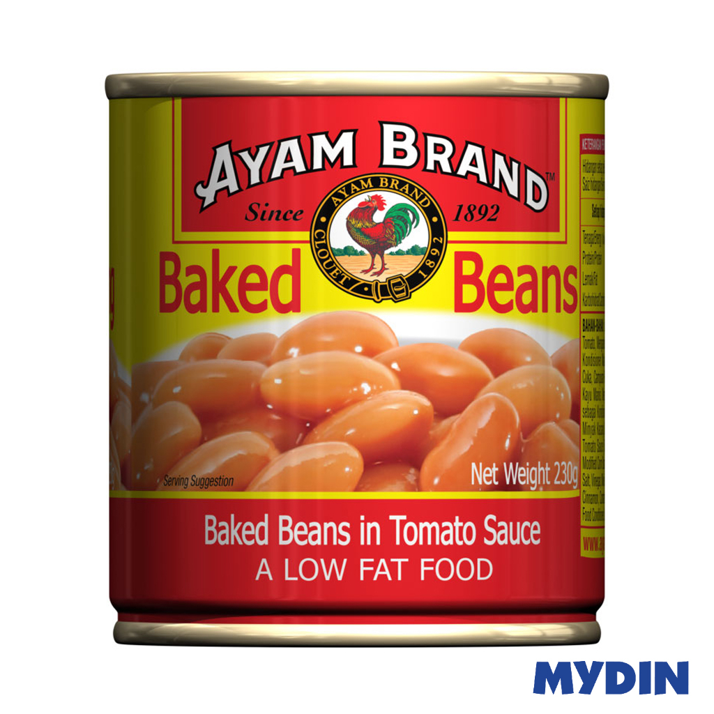 Ayam Brand Baked Beans in Tomato Sauce (230g) | Shopee Malaysia