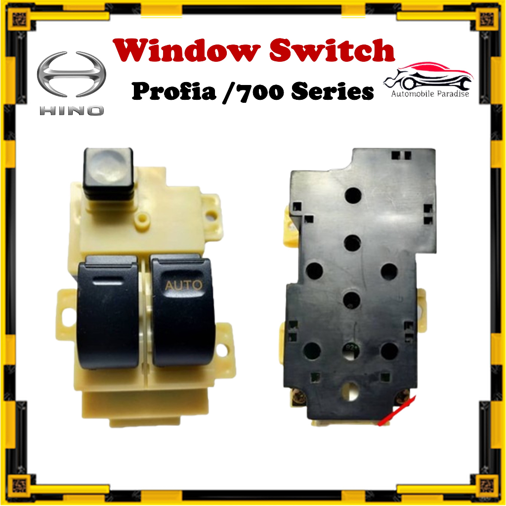 Hino 700 Series - Power Window Switch / Suis Tingkap ( Profia / Right ...