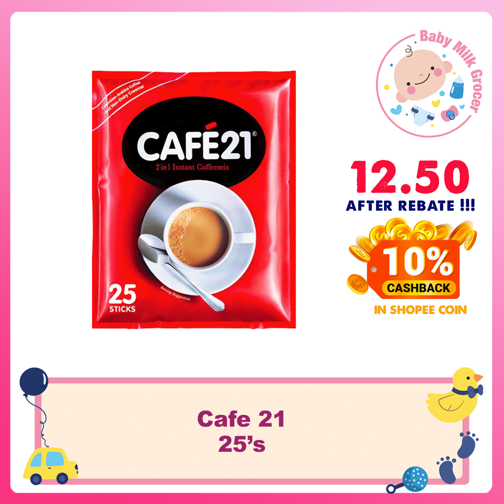 Cafe 21 Instant Coffeemix (2 in 1) 25'S | Shopee Malaysia