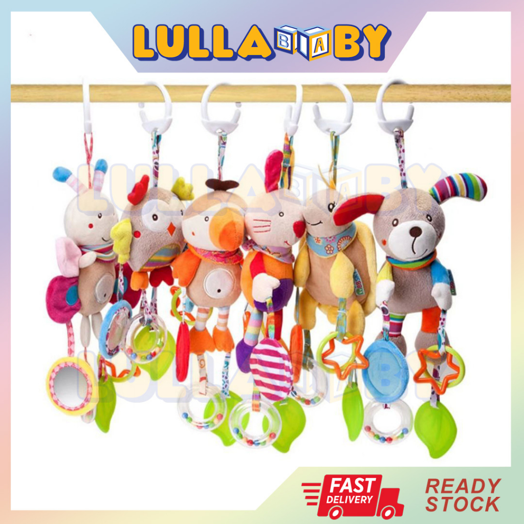 🔥READY STOCK🔥Baby Rattle Soft Toy Baby Toys Infant Newborn Rattle Toys ...