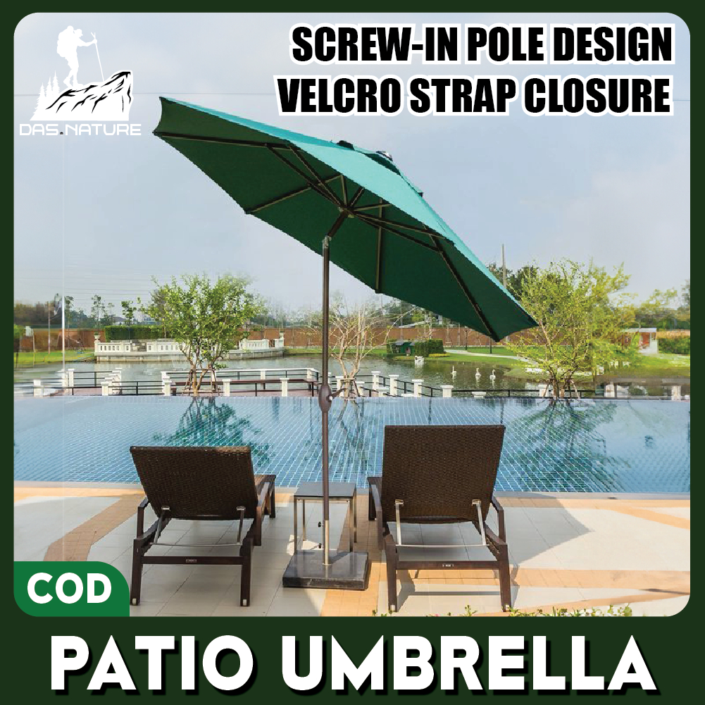 Das Nature™ Meja payung Garden Umbrella Outdoor parasol payung taman ...