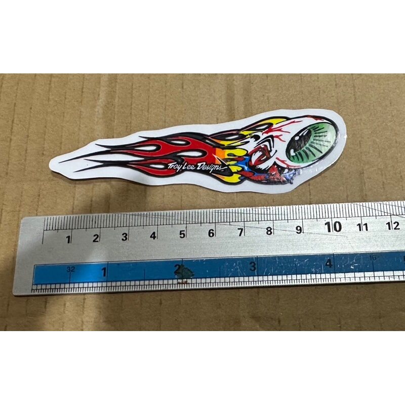 Sticker troy lee design eyeball fire | Shopee Malaysia