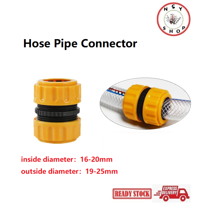 Garden Hose Connector/Pipe Joiner/Penyambung Paip/Extension Pipe/Hos ...