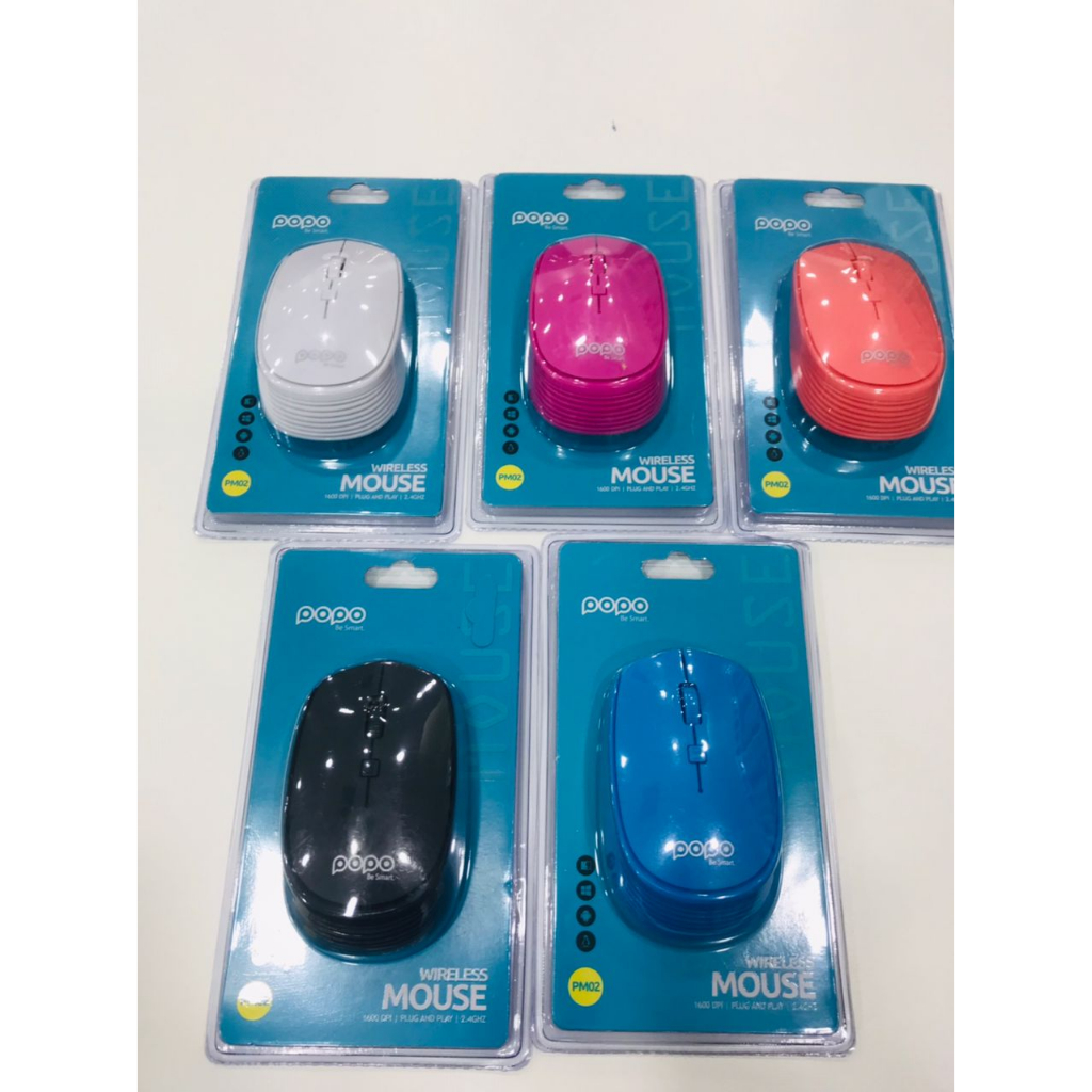 Ori Wireless Mouse 2.4Ghz popo Receiver Adjustable Wireless Mice for Office use, Student use ...