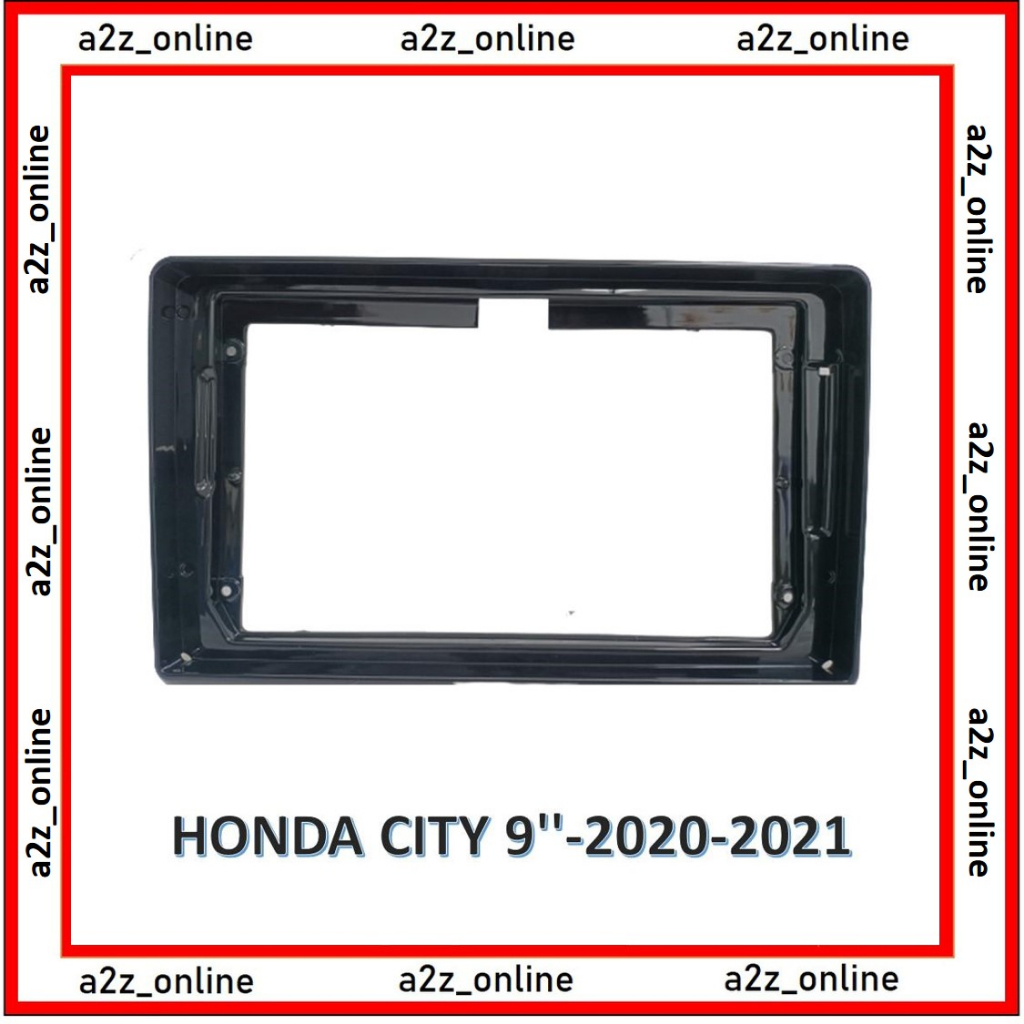 ANDROID CASING HONDA CITY 9''-2020-2021-UV BLACK (WITH SOCKET) | Shopee ...