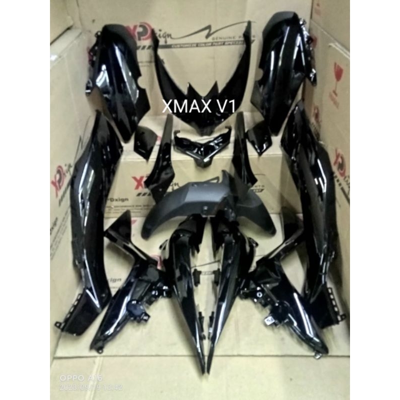 YAMAHA XMAX V1 COVERSET GLOSSY BLACK FENDER MATT | Shopee Malaysia