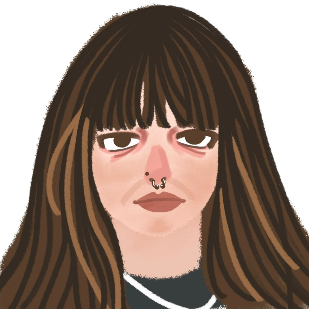 Simple Doodle / Hate World Portrait Drawing / Benci Dunia Lukisan ...