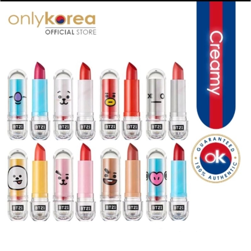 lippy stick BT21 korea | Shopee Malaysia