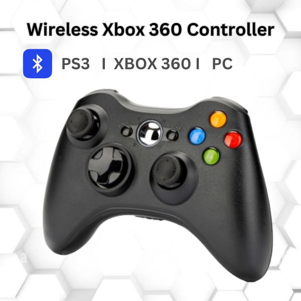 Xbox 360 Wireless Controller Gamepad Gaming Controller Wireless Joystick Joypad with Dongle for ...