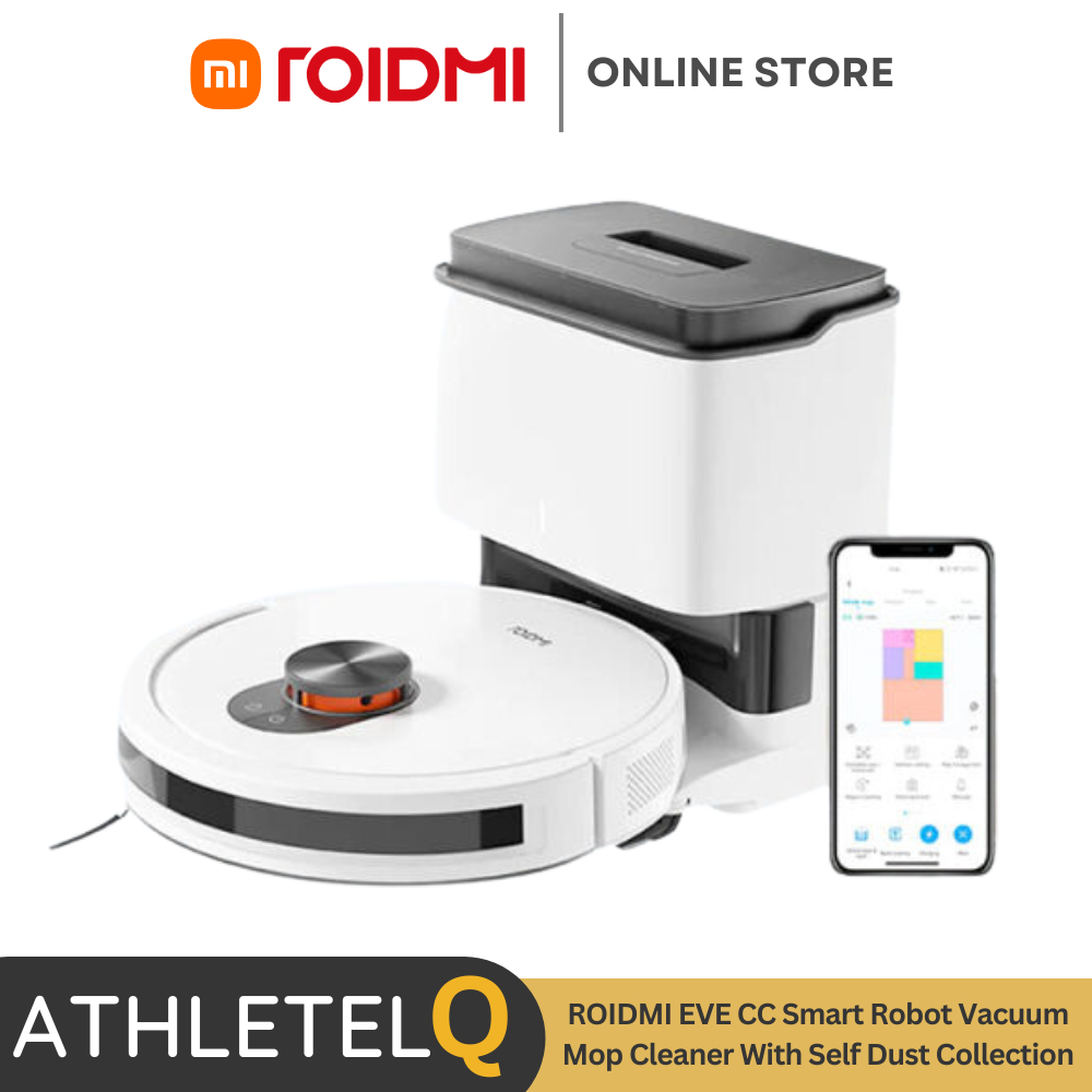 Xiaomi ROIDMI EVE CC Robot Vacuum Cleaner Smart Robot Vacuum Mop ...