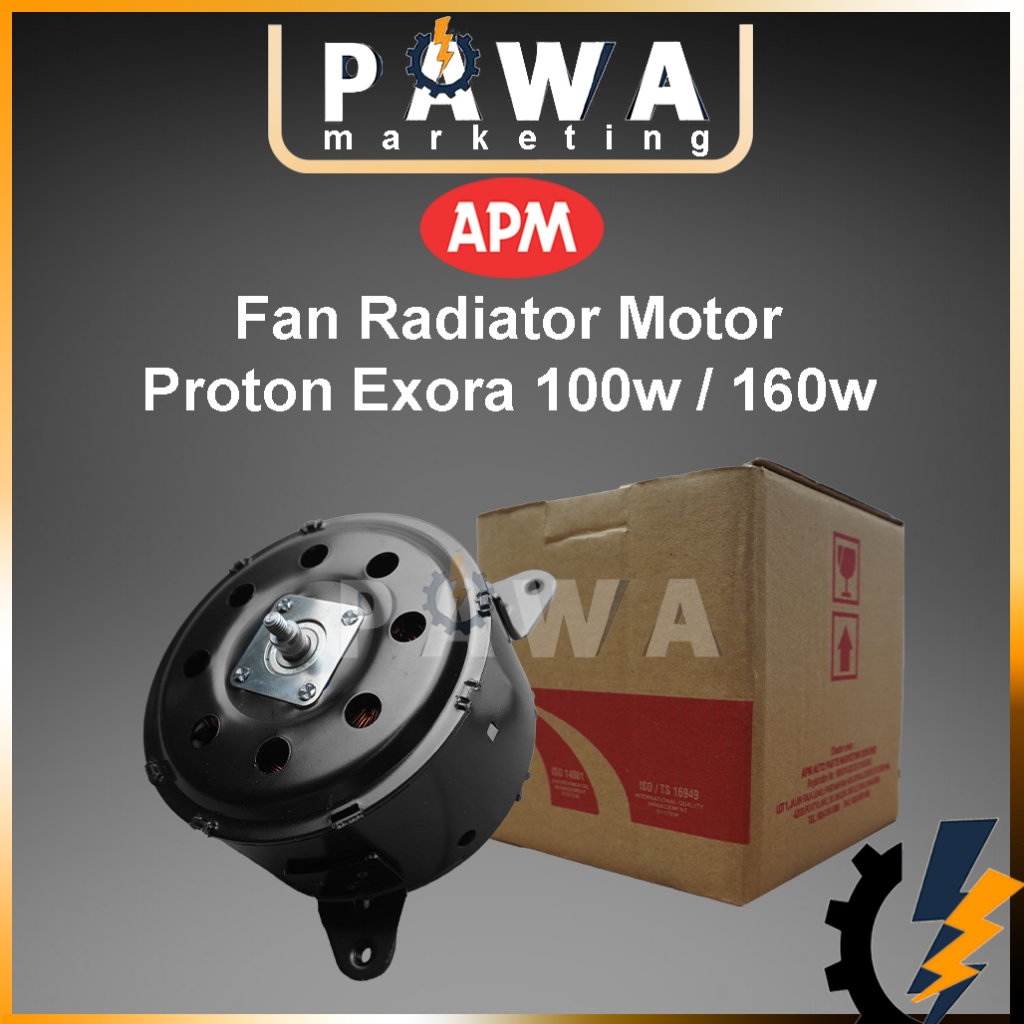 Pawa APM Radiator Fan Motor Proton Exora Bold CFE Turbo 160W ...