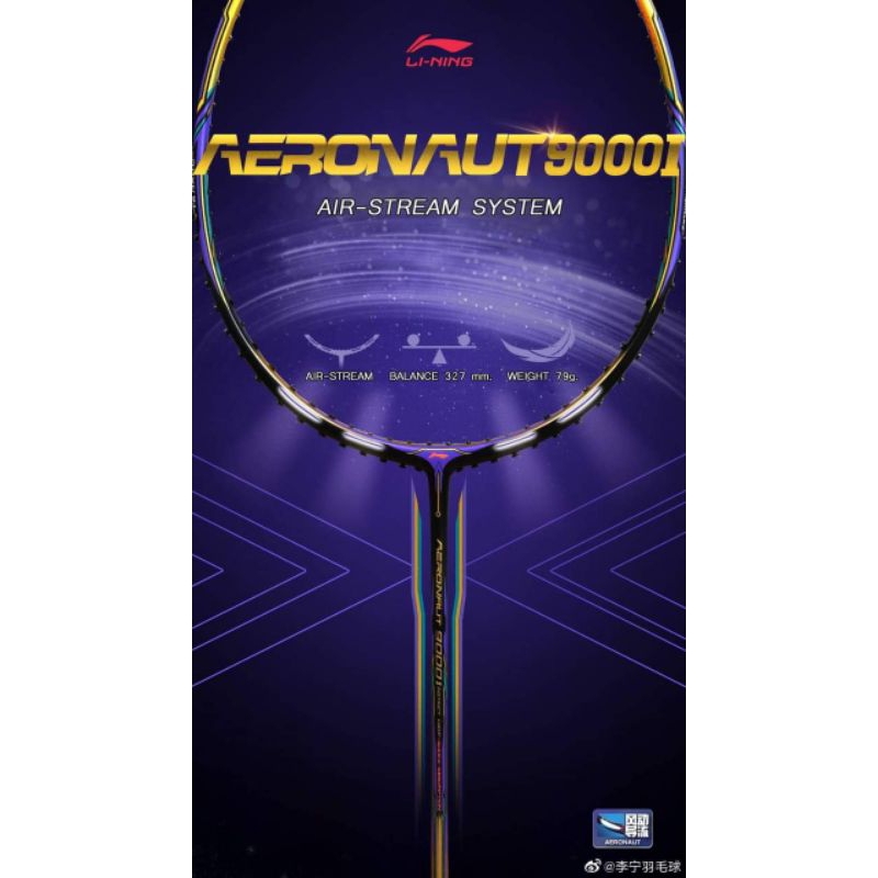 LI-NING AERONAUT 9000I RACQUET ( PURPLE/BLACK) | Shopee Malaysia