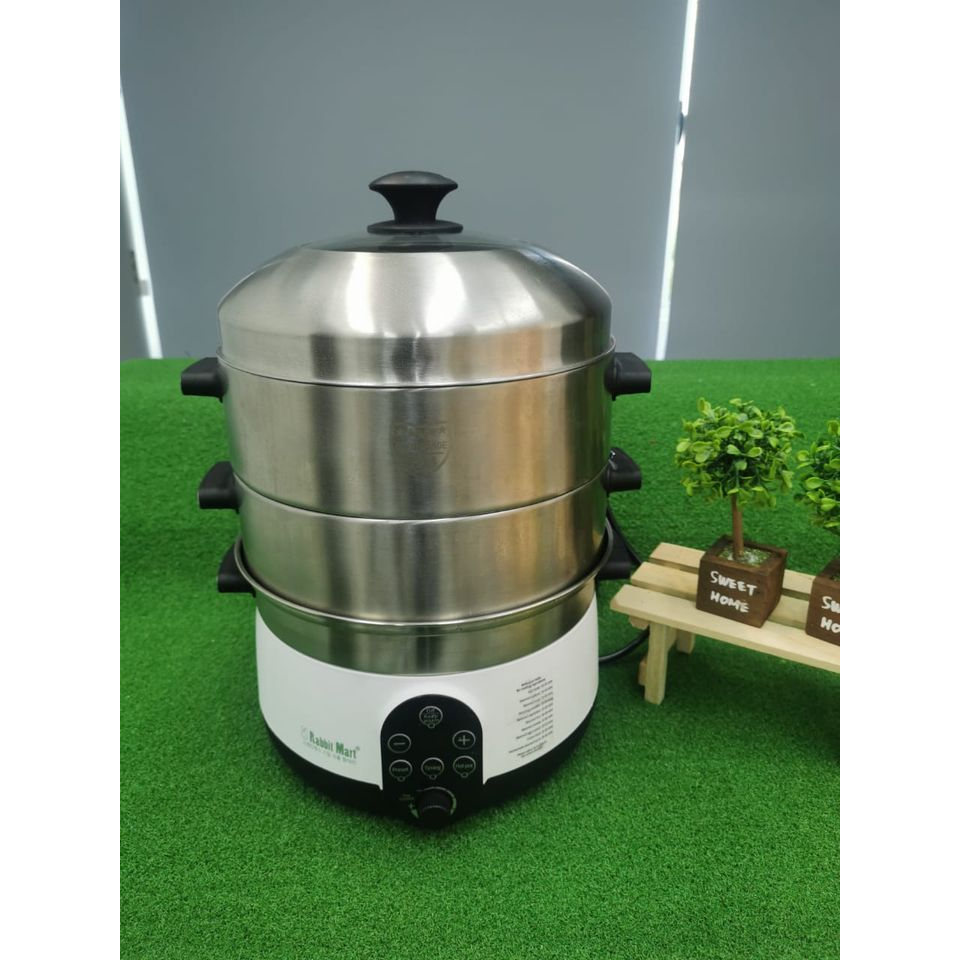 Rabbitmart 电子蒸炉 ELECTRICK STEAMER | Shopee Malaysia