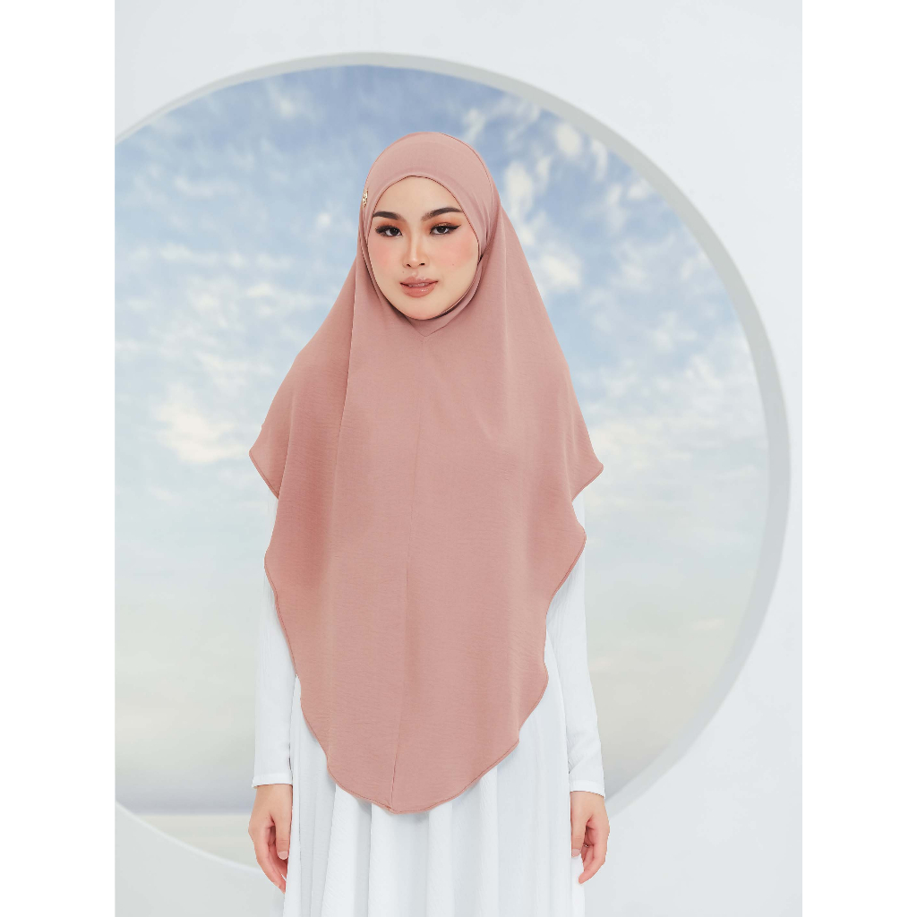 Khimar Instant Zinnirah (percuma purdah) | Shopee Malaysia