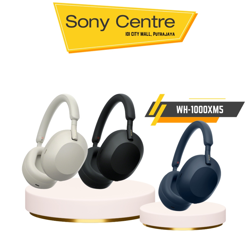Sony WH-1000XM5 Wireless Noise Cancelling Headphones I 1 Year Sony Malaysia | Shopee Malaysia