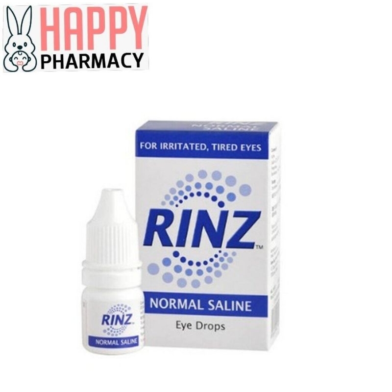 RINZ SALINE EYE DROPS 5ML [EXP:6/25] FOR IRRITATED & TIRED EYES ...