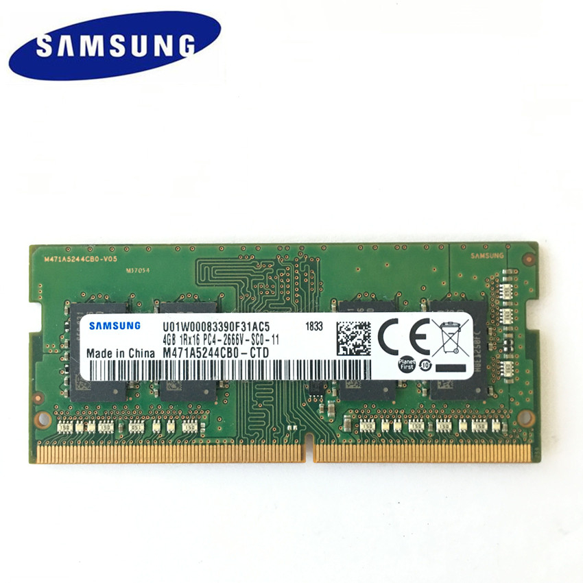 Samsung Laptop Ram 4gb 1Rx16 PC4 2666v | Shopee Malaysia