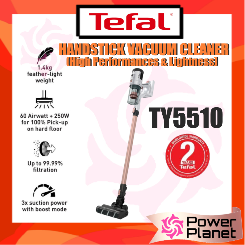 Tefal Cordless HandStick Vacuum Cleaner X-Force TY2079 Flex TY2079HO ...