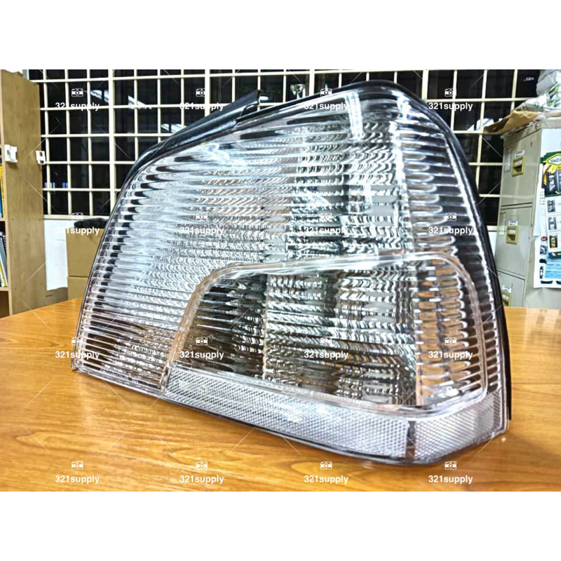 PROTON WAJA 2000 00 TAIL LAMP ALBINO SET // LAMPU BELAKANG LIGHT PUTIH ...