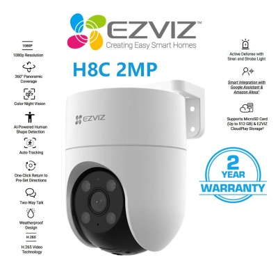 EZVIZ H8C 2MP / H3C H8C 4MP / H8PRO 5MP / C3TN C3N H6 5MP 1080P Color ...