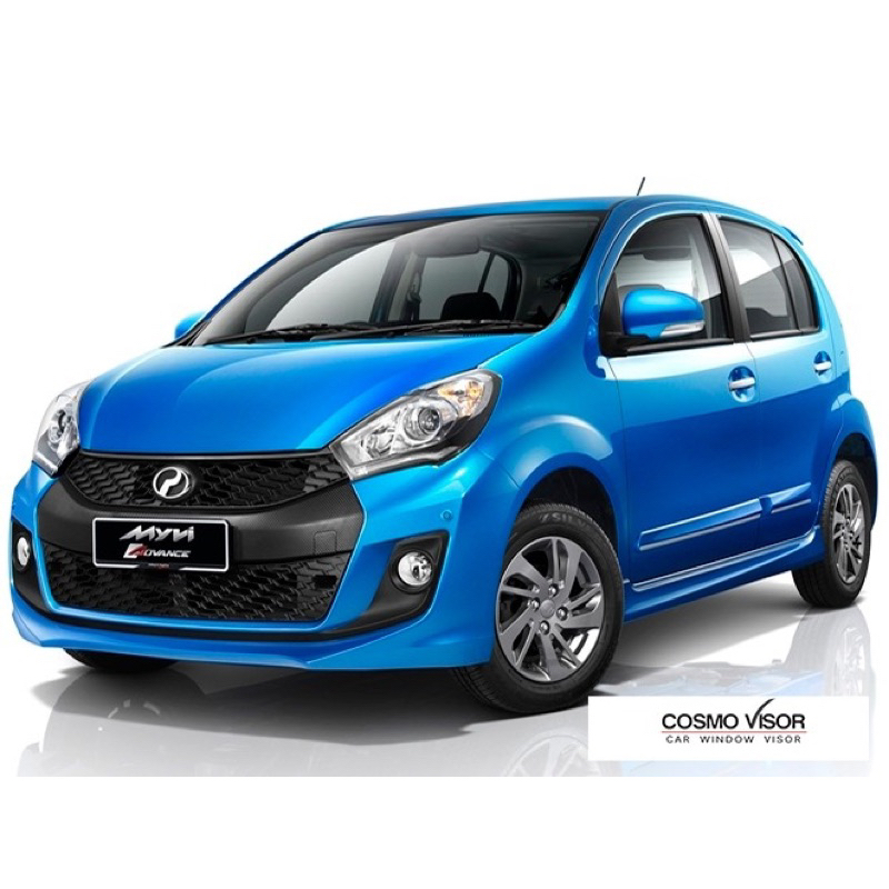 Perodua Myvi Lagi Best / Icon 2012 2013 2014 2015 2016 2017 Door Visor ...
