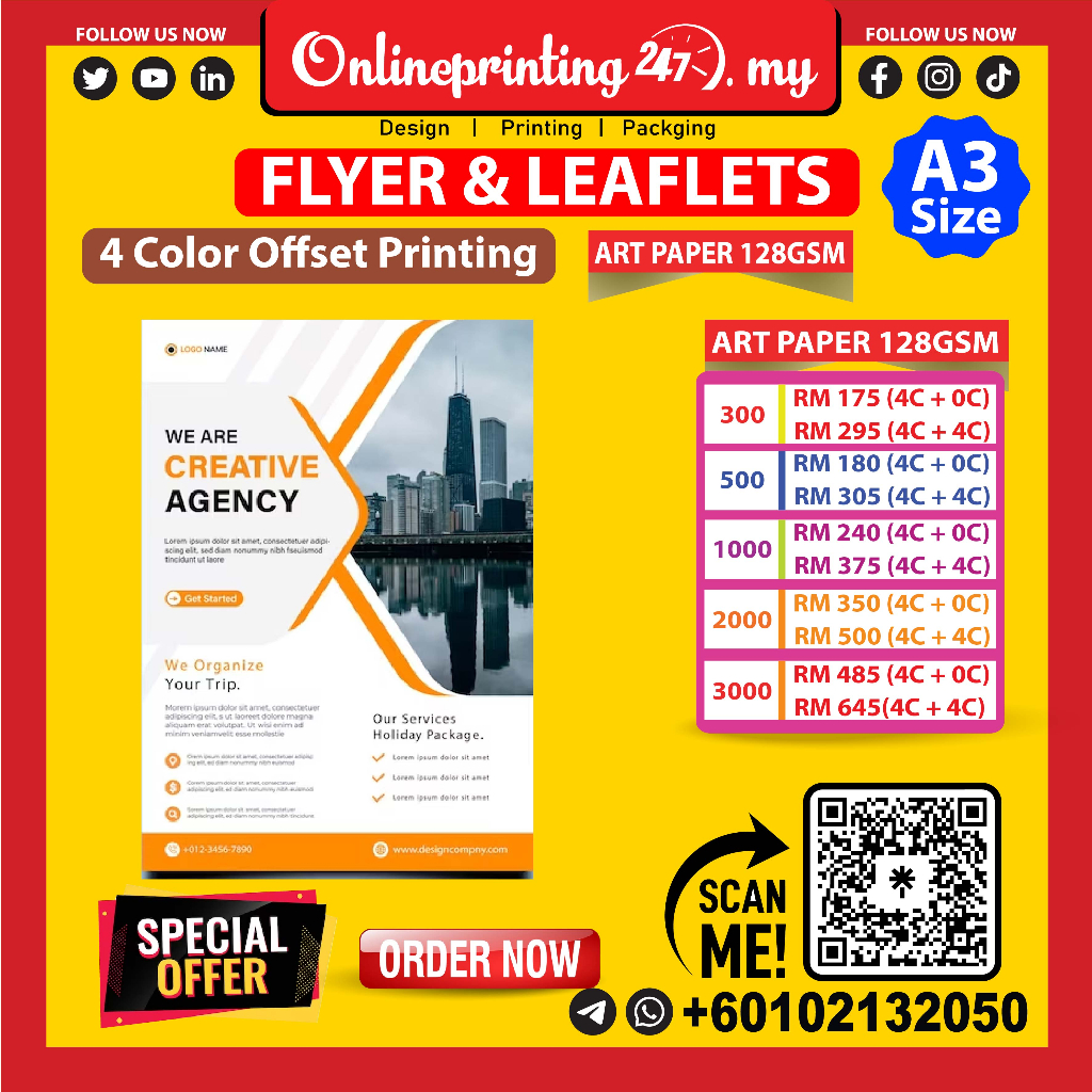 Digital flyer design | Office flyer design | Order now best price ...