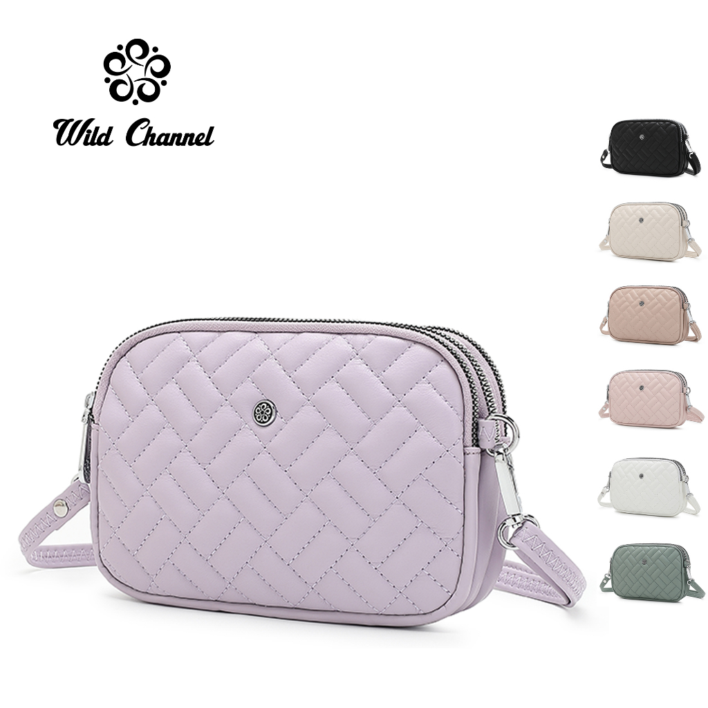 [Shopee Choice] Wild Channel Quilted Ladies Sling Bag - Multi Color NDH ...