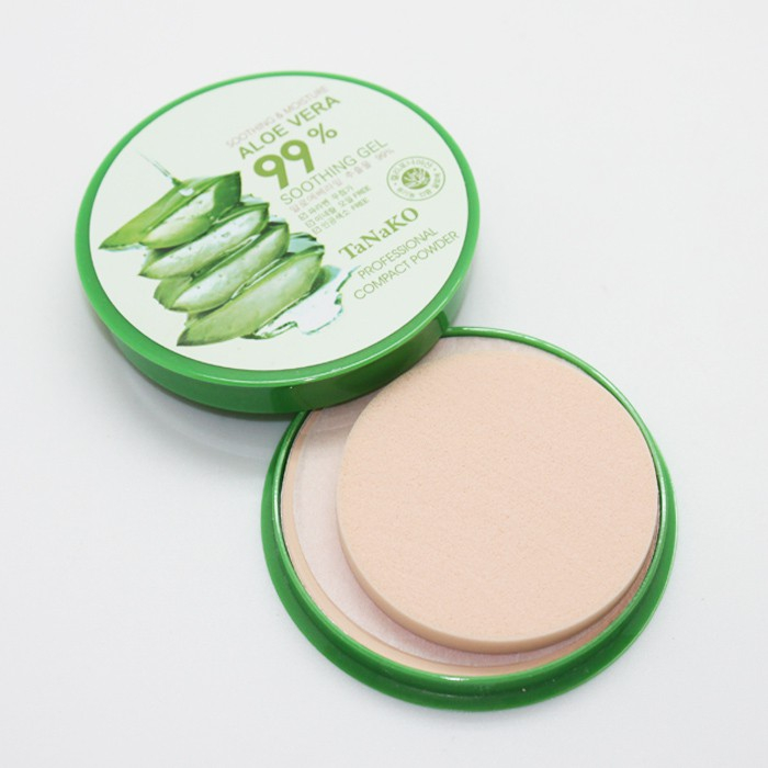 Kiss Beauty Aloevera 99% SPF 50 Foundation & Powder Compact (nude ...