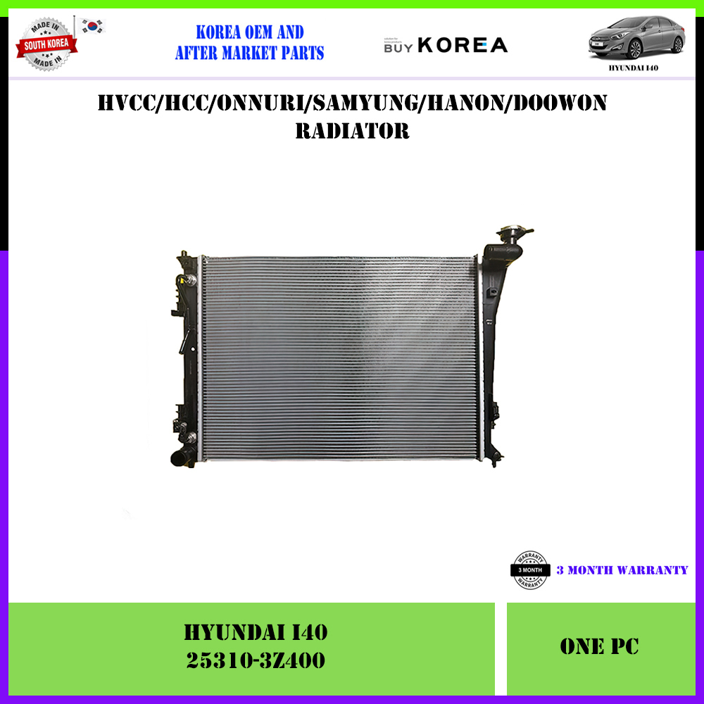 Hyundai I40 Korea Aftermarket Radiator (25310-3Z400) | Shopee Malaysia