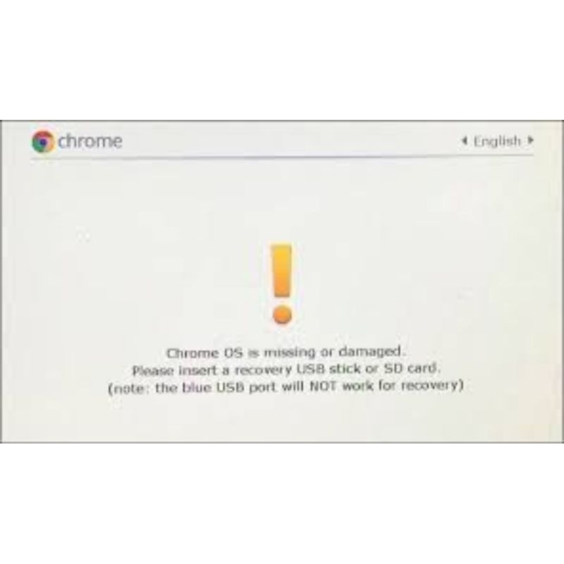 Chrome Os Recovery (for crash original chromebook) All Model | Shopee ...