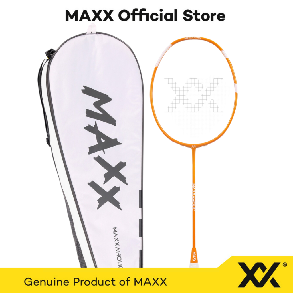 MAXX Badminton Racket - MAXXAHOLIC (FREE String + Grip) | Shopee Malaysia