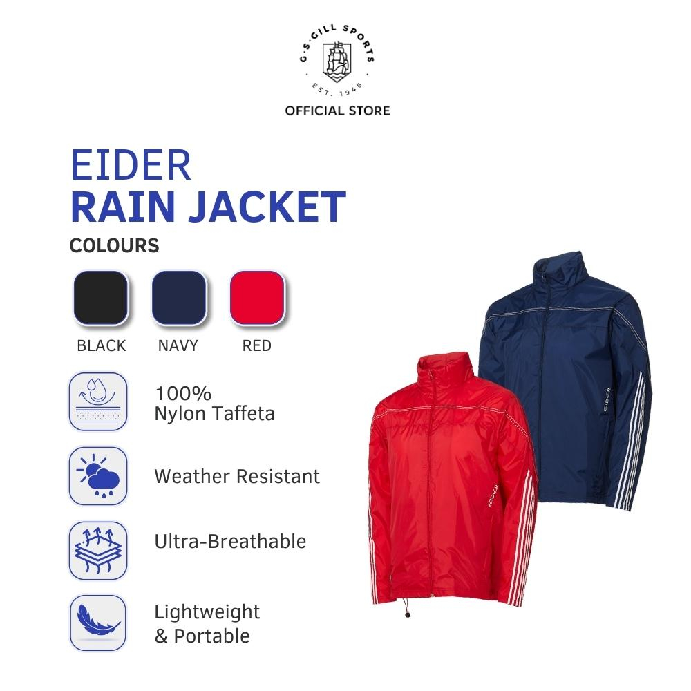 Eider Rain Jacket Men Water Resistant Rain Coat Windproof Nylon Tafetta Breathable - Various ...