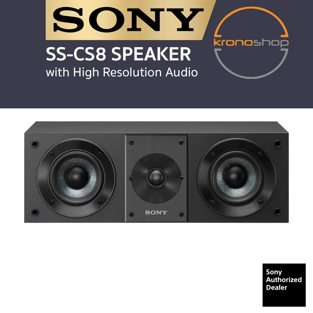 Sony CS8 Center Speaker with Bass Reflex System SSCS8 SS-CS8 SSCS | Shopee Malaysia