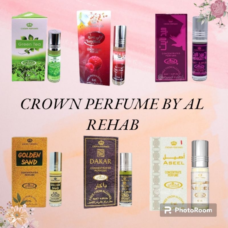PERFUME CROWN BY AL REHAB ORIGINAL DUBAI 💯 | Shopee Malaysia