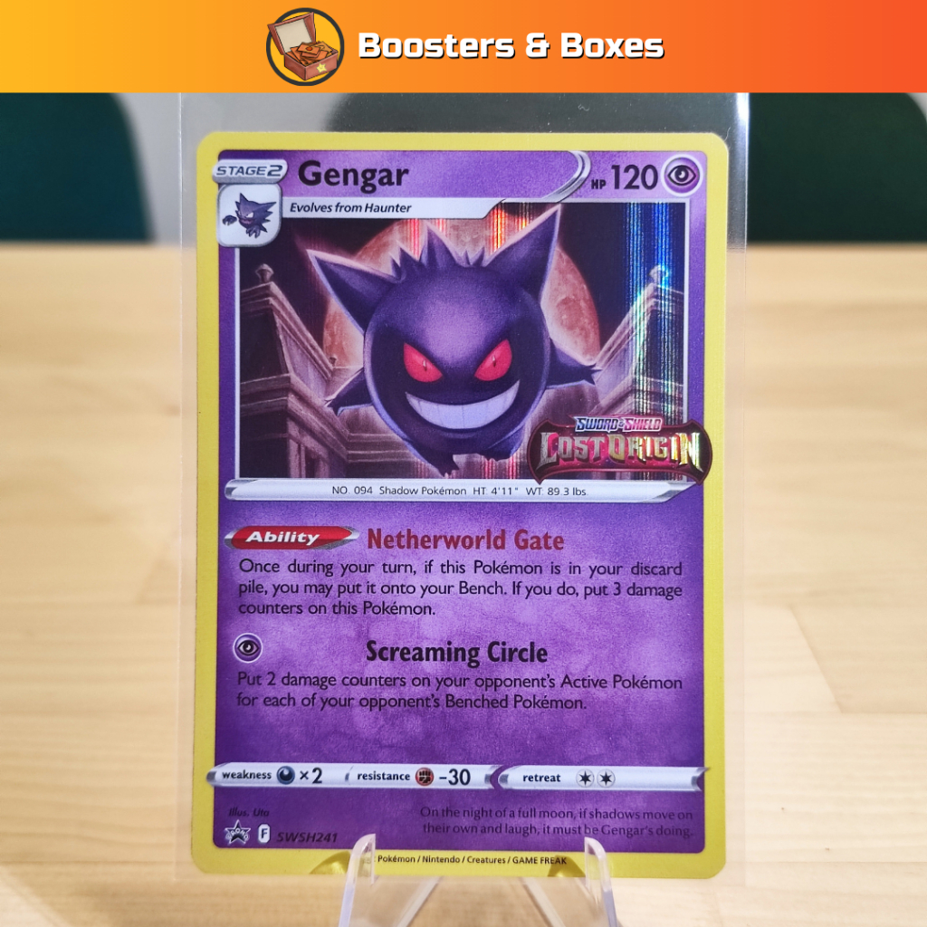 Gengar (SWSH241) [Sword & Shield: Black Star Promos] | Shopee Malaysia