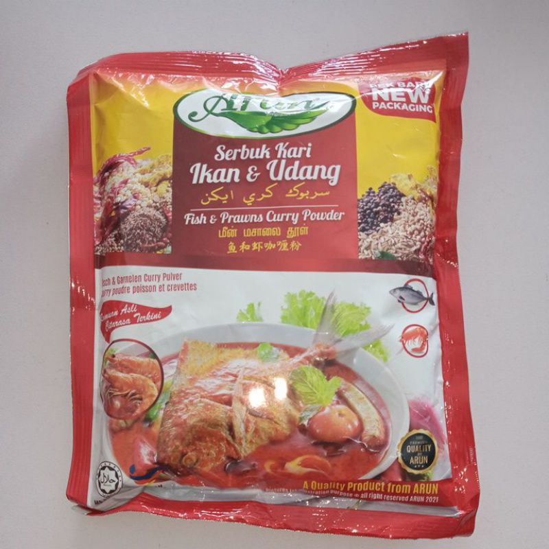 ARUN FISH & PRAWN CURRY POWDER 100G | Shopee Malaysia