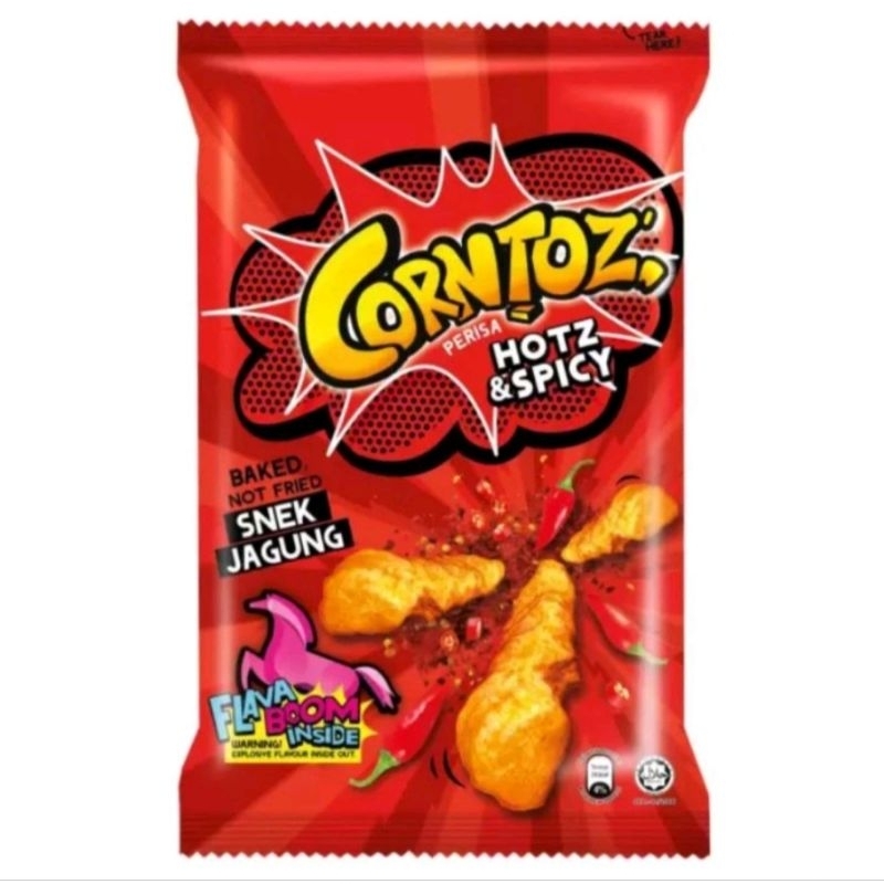 Corntoz Chili Cheez/Hotz and Spicy/Smoky BBQz (100g x 2Pack) | Shopee ...