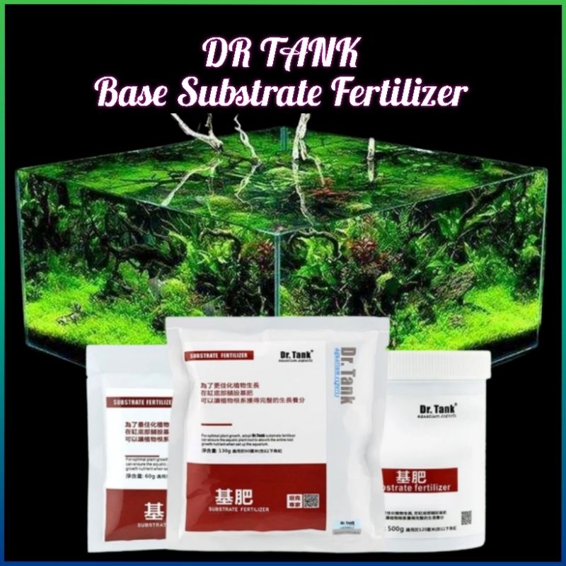 DR TANK Baja Rumput Karpet Akuarium Rumput Tanaman Hiasan Base Substrate Fertilizer Aquarium ...