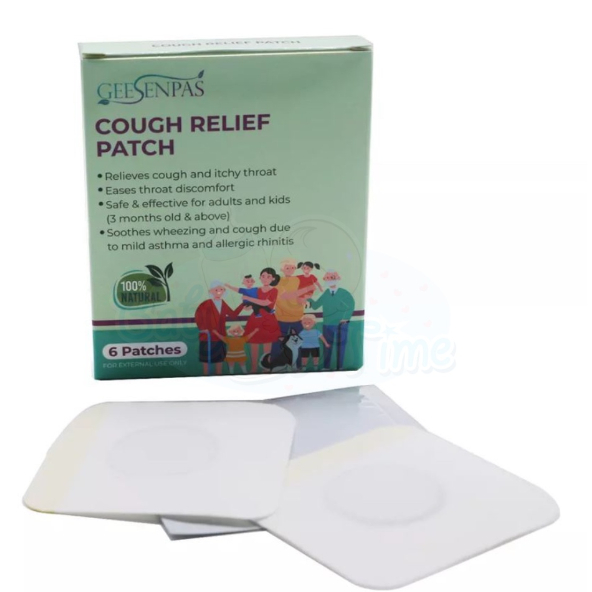Geesenpas Cough Relief Patch /Pelekat Batuk Baby LONG EXPIRY (2026 ...
