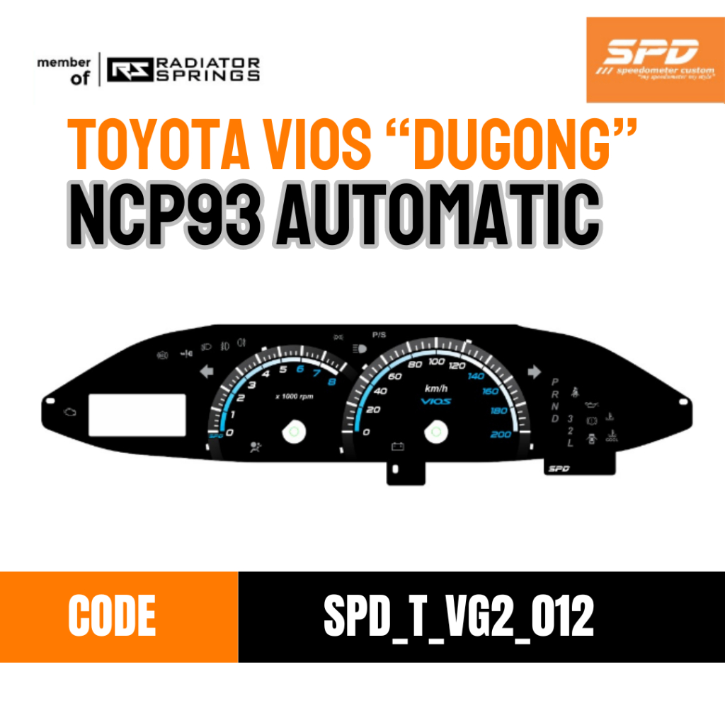 [PRE ORDER] Vios "Dugong" Gen 2 NCP93 Automatic Overlay Panel ...