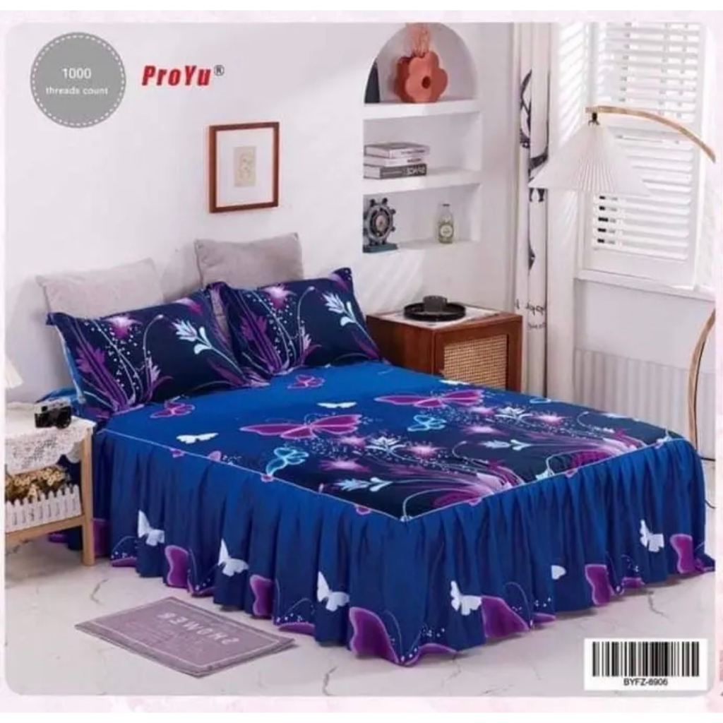 CADAR ROPOL 3-in-1 HIGH QUALITY COTTON 100% CORAK Queen/King | Shopee ...