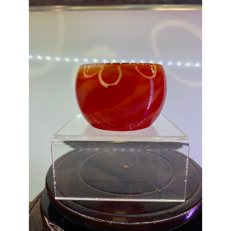 Premium Grade Red agate crystal cup (紅馬腦)-151g | Shopee Malaysia
