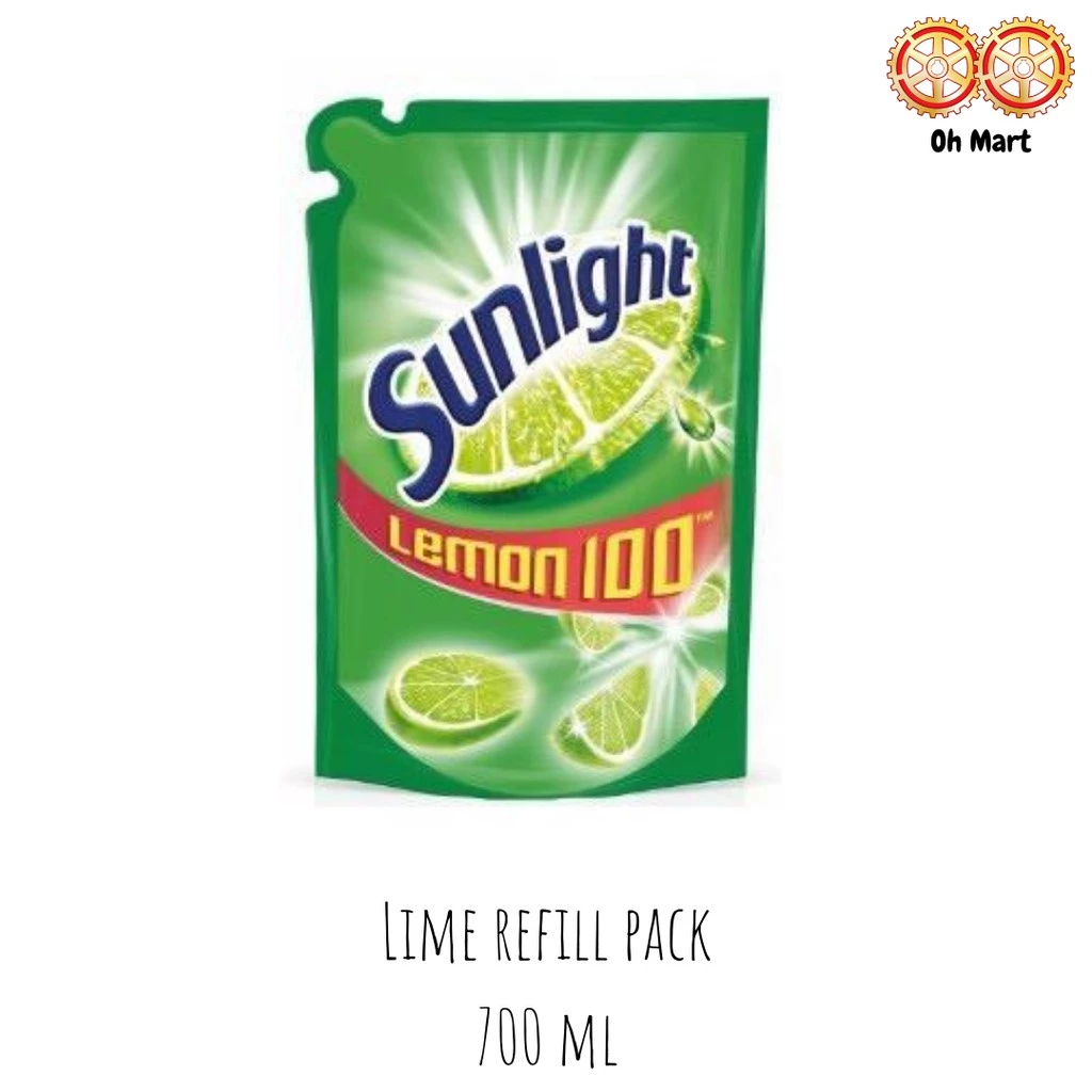 Sunlight refill pack 700 ml ( lime) | Shopee Malaysia