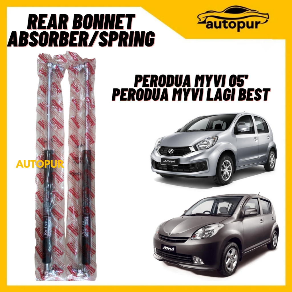 PERODUA MYVI REAR BONNET ABSORBER SPRING/DAMPER (1PCS) | Shopee Malaysia